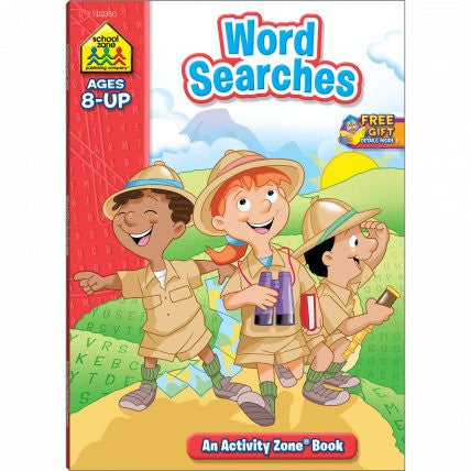 Word Searches Deluxe Edition Activity Zone Workbook – littlezahrabookstore